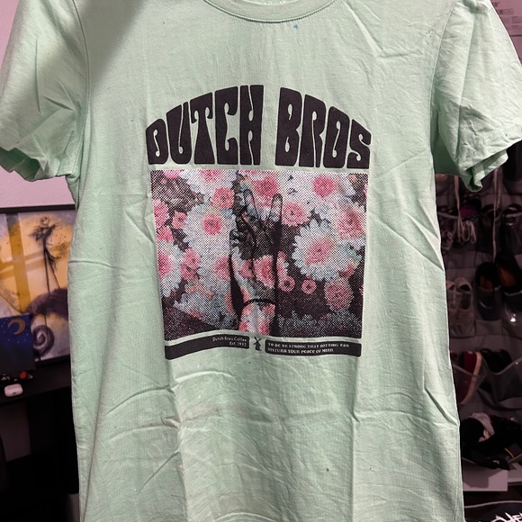 Dutch Bros | Tops | Dutch Bros Peace T Shirt | Poshmark